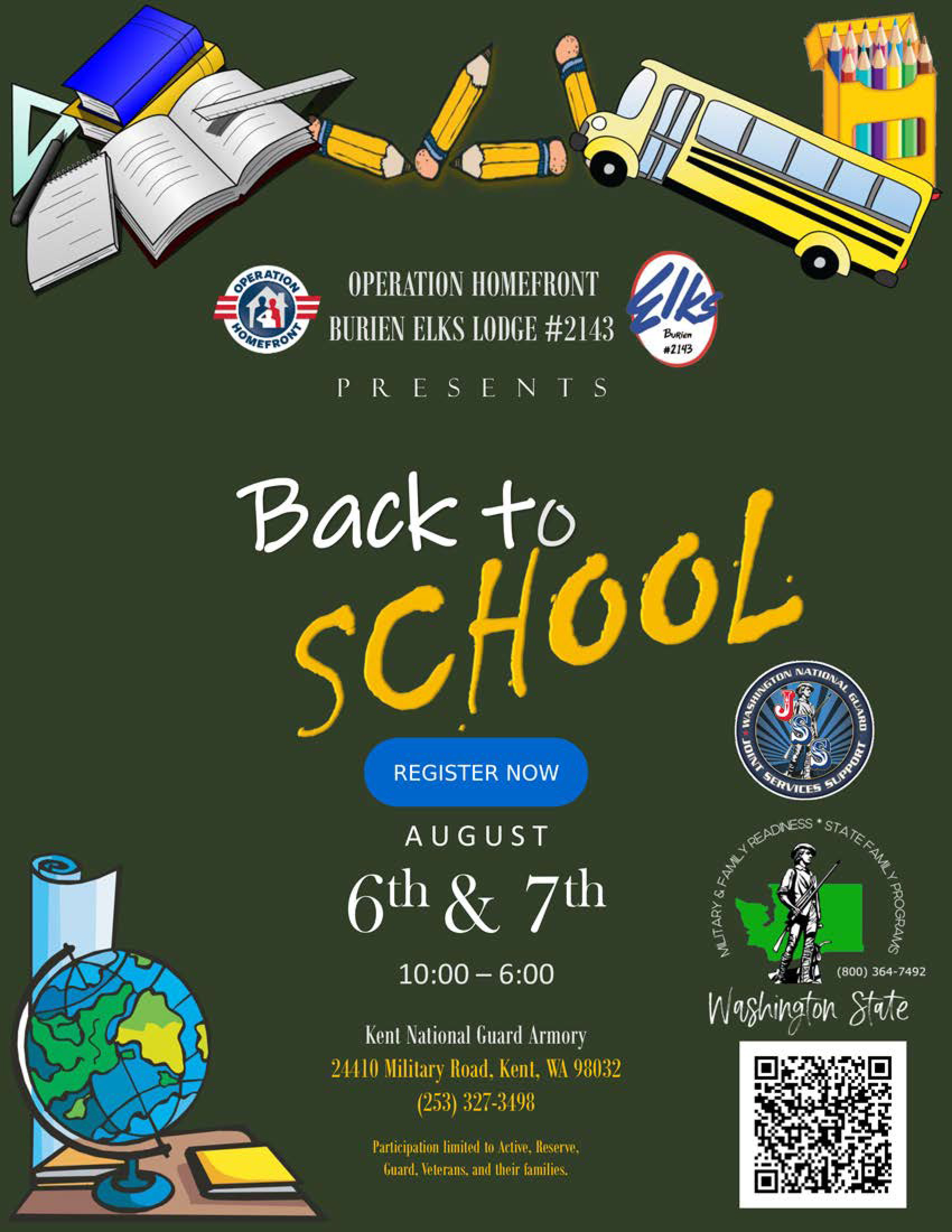 Back to School Resource Fair Information | Washington State Military ... Back to School Resource Fair Information | Washington State Military ...